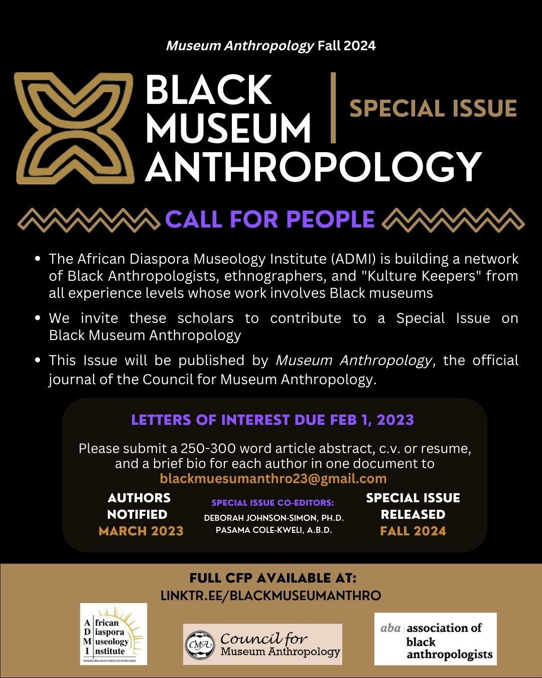Call for Papers: Black Museum Anthropology - Council for Museum ...